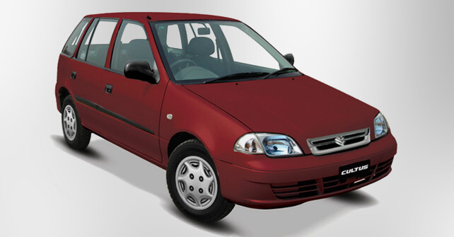 Suzuki Cultus Price in Pakistan with Pictures of This Hatchback
